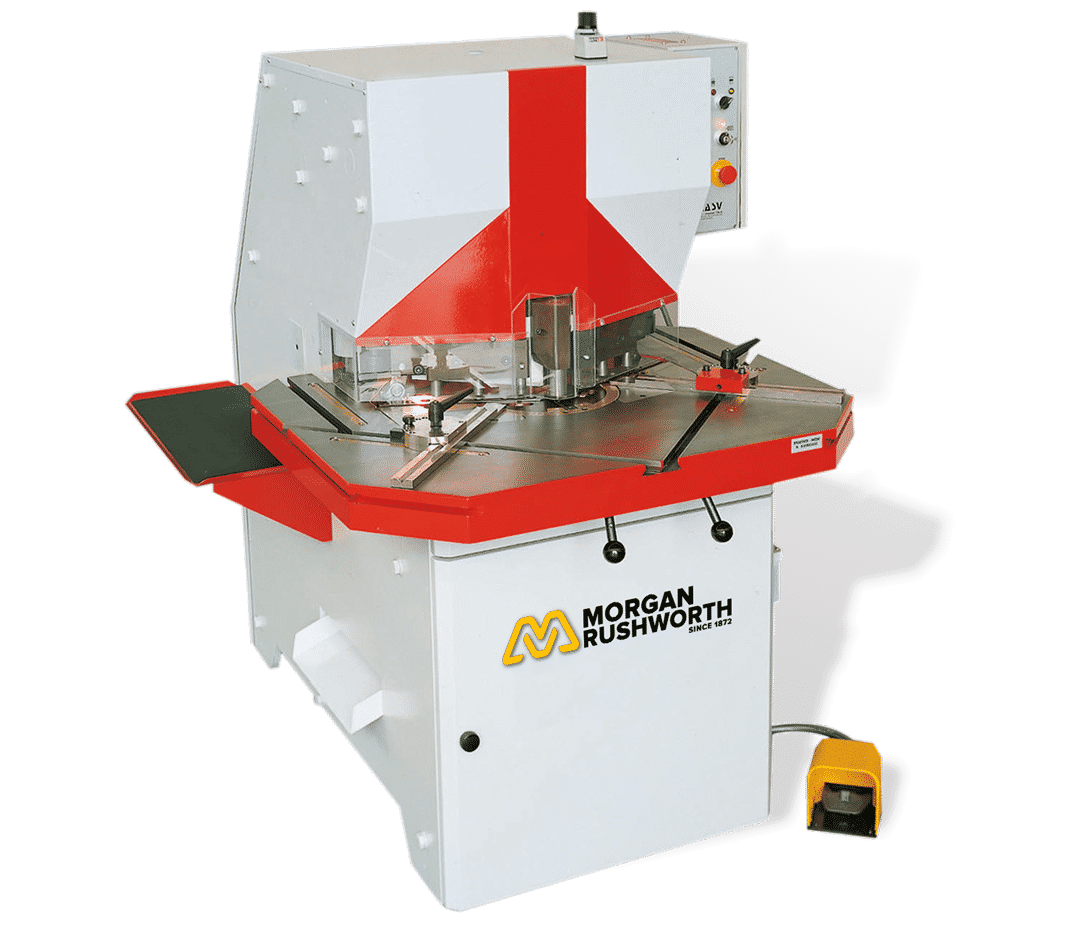 Morgan Rushworth HVA 220/6 Hydraulic Corner Notching Machine