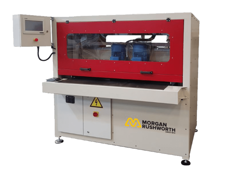 Morgan Rushworth DFR 1350 Flat Bed Deburring Machine