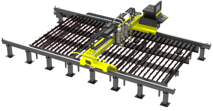 Ajan Oxy Fuel CNC Grid Cutting Machine | Selmach™Machinery